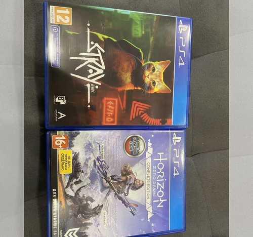 Игры ps 4 Stray, Horizon Zero Dawn