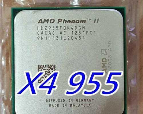 Процессор amd phenom ii x4 955 (4 ядра)