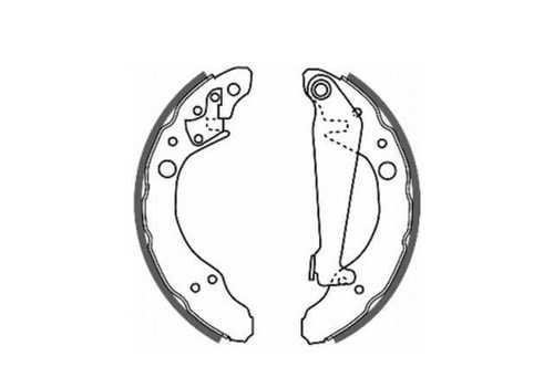 Колодки тормозные барабанные Volkswagen Polo