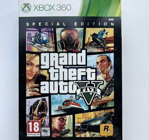 Диски на xbox 360 gta 5