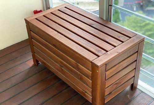 Новая скамья с ящиком Эпларо / Applaro IKEA