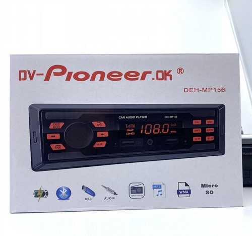Магнитола Pioneer с Bluetooth 1DIN