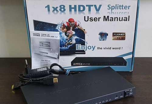 Hdmi Splitter 1x8 Full HD