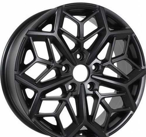 KDW KD1710 : 7x17 5*114.3 Et:50 Dia:67.1 Matt Black Painted