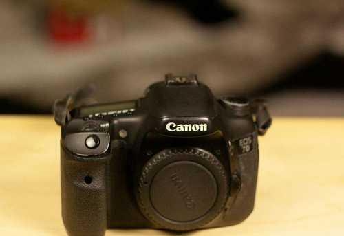 Зеркальный фотоаппарат canon 7d