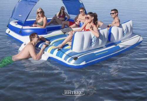 Надувной остров Intex