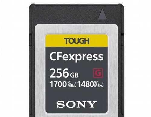 Карта памяти Sony CFexpress Type B 256GB, чтение 1