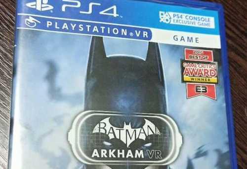 Игра Batman Arkham VR PS4