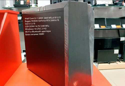 Игровой с. блок MSI Core i5-11400F 6 Ядер