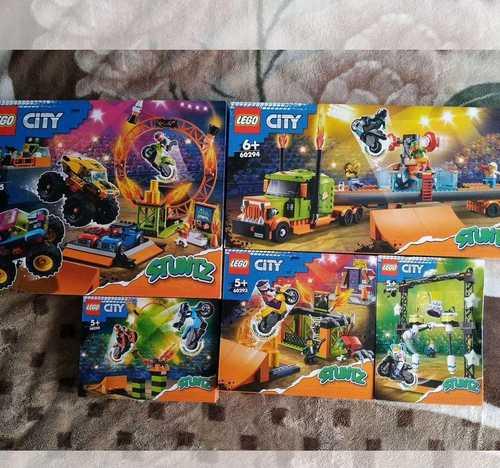 Lego City Stuntz 60299 и другие