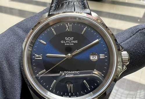Glycine Combat Auto BlueDial NEW мужские часы ориг