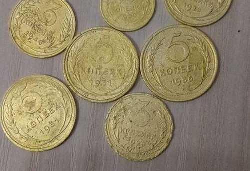 Монеты поздний СССР золото партии