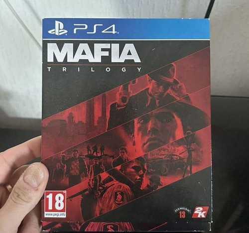 Mafia trilogy ps4 диск