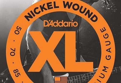 EXL160, 50-105, струны бас, D'Addario nickel