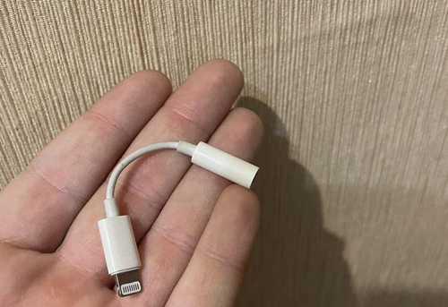 Переходник apple lightning aux 3.5mm