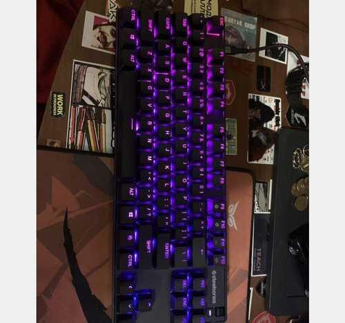 Клавиатура игровая Steelseries apex 9 tkl