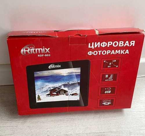 Цифровая фоторамка Ritmix rdf-802