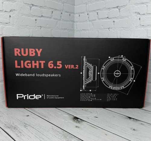 Автоакустика Pride Ruby Light 6.5 v2 16см