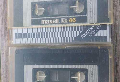 Аудиокассета maxell UD46 1978 год