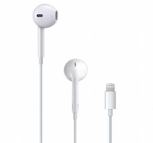 Наушники apple earpods lightning оригинал