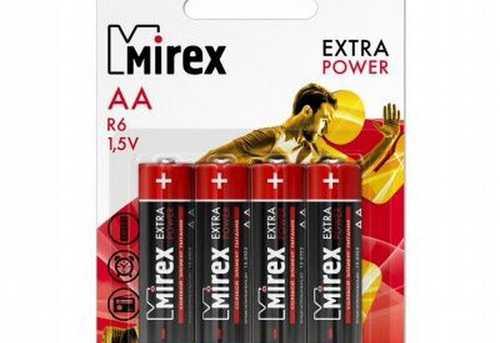 Батарейка Mirex (уп. 4шт.) аа R6