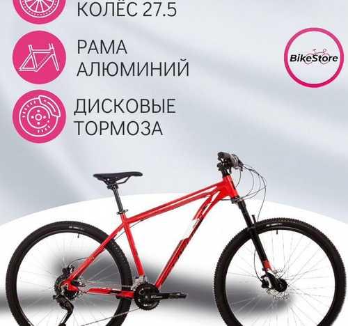 Велосипед stinger 27.5" graphite comp рама 18