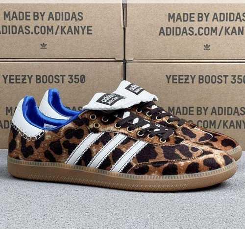 Adidas samba wales bonner leopard