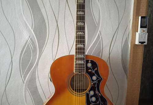 Гитара трансакустика, Gibson g-200(копия)новая