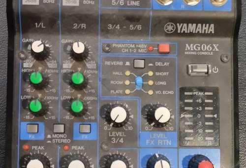 Микшерный пульт Yamaha MG06X