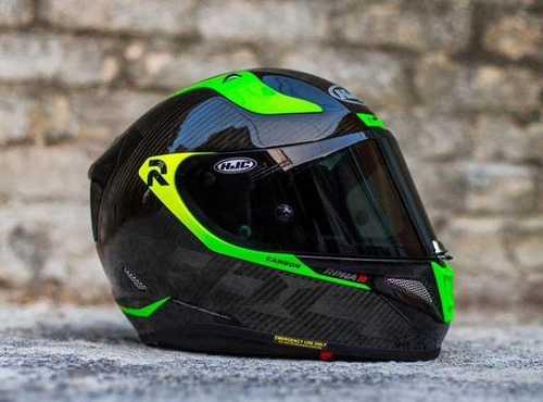 Шлем спортивный HJC rpha 11 Carbon Bleer