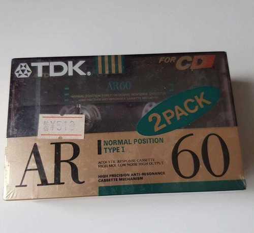 Аудиокассеты новые TDK AR-60M