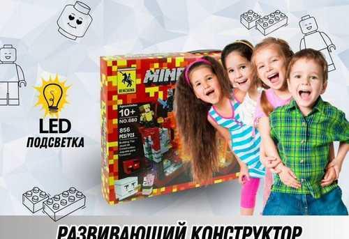 Конструктор lego minecraft Крепость дракона