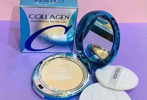 Пудра collagen корея