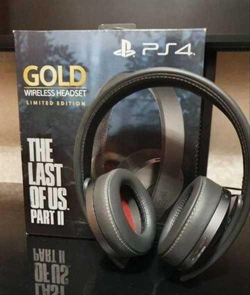 Наушники Gold Wireless Headset для PS 4