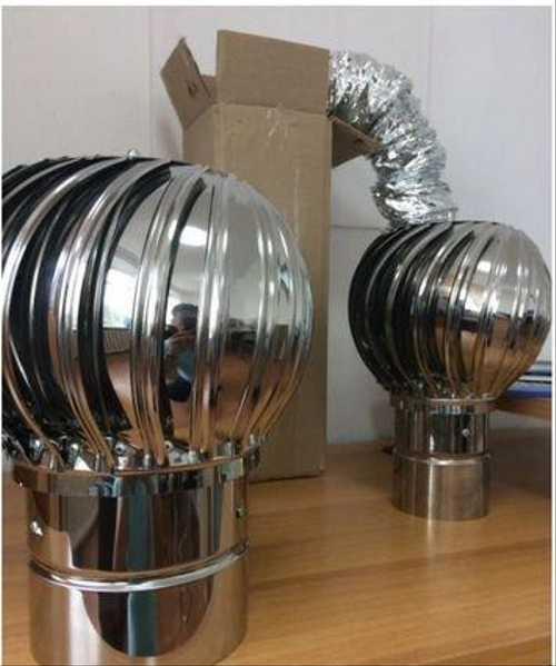 Турбодефлектор естественной вентиляции