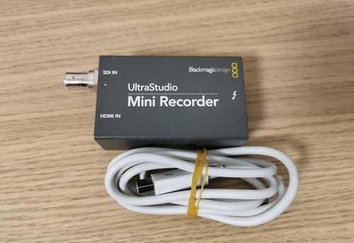 Blackmagic UltraStudio Mini Recorder с кабелем