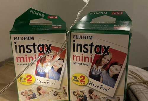 Катриджи для instax mini 10 20 40 50 шт