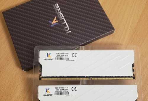 Новая Kllisre ddr4 32gb 3200