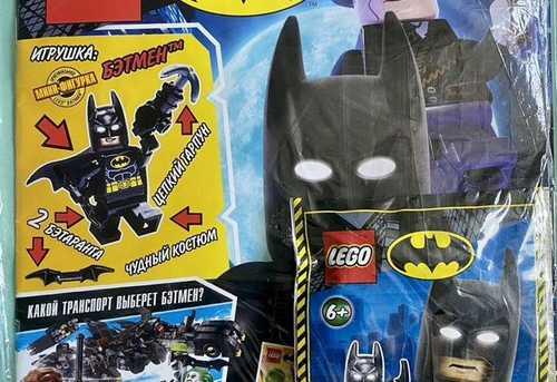 Журнал lego batman Бэтмен и цепкий гарпун