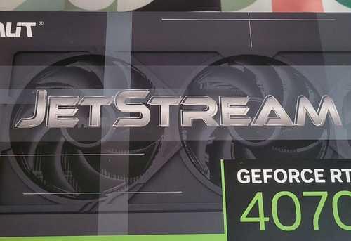 Видеокарта Palit Rtx 4070ti JetStream New