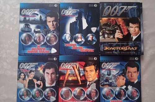 Коллекция фильмов Агент 007 DVD