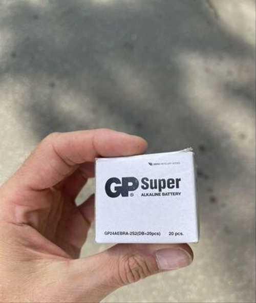 Батарейки GP super alkaline ааа