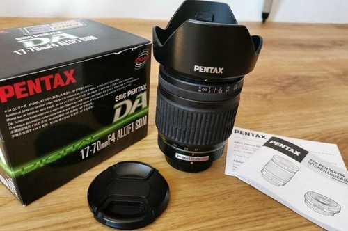 Объектив Pentax SMC DA 17-70mm f/4 AL (IF) SDM