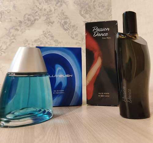 Avon Blue rush Passion dance мужские