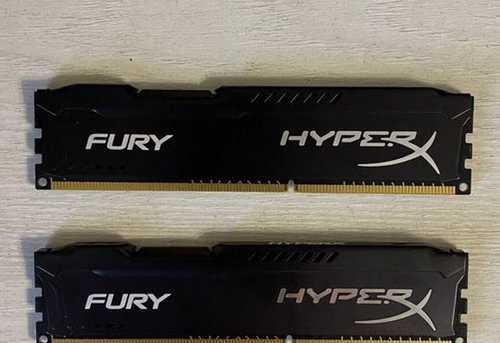 Kingston DDR3 HyperX Fury HX316C10FBK2/8