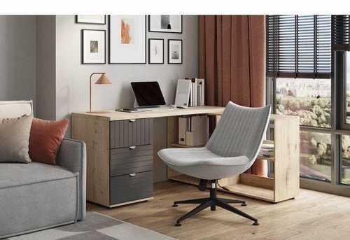 Офисное кресло Альма Textile Grey