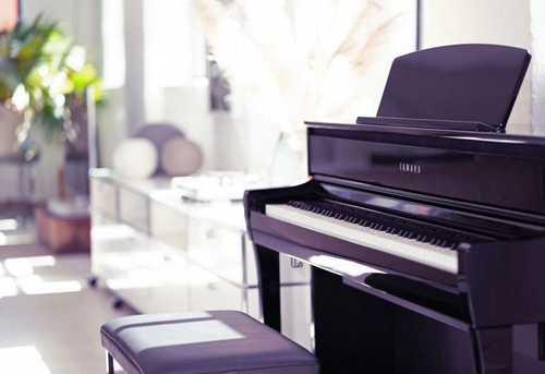 Цифровое пианино Yamaha CLP-775 PE + Комплект