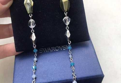 Серьги Swarovski Кристалл Сваровски Оригинал