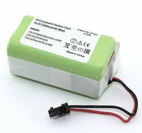 Аккумулятор для Mamibot ExVac660 ExVac680s ExVac880 ExVac660 680S 880 14,8V 3400mAh Li-Ion