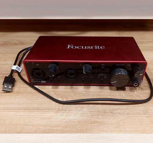 Звуковая карта focusrite scarlett 2i2 3rd gen